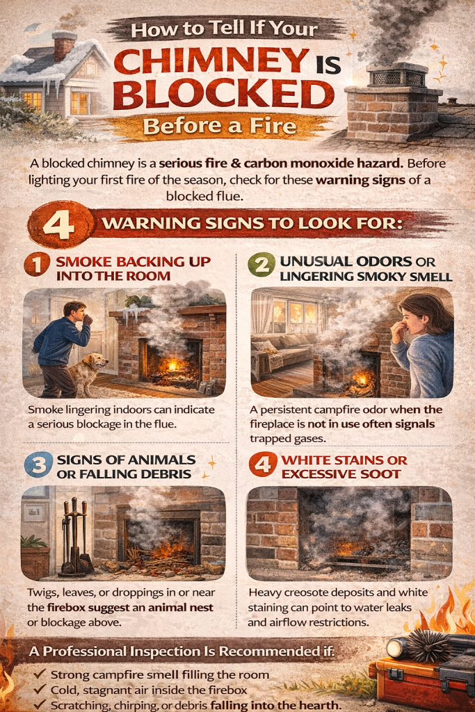 How Do I Know If My Chimney Is Blocked Before Using It?